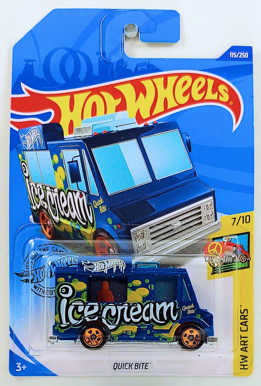 Hot Wheels Quick Bite Ice Cream (GHC19) – Crazy 4 Diecasts
