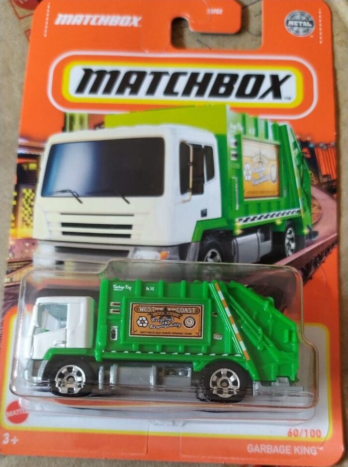 Matchbox – MBX Garbage Scout – (GVX45) – Crazy 4 Diecasts