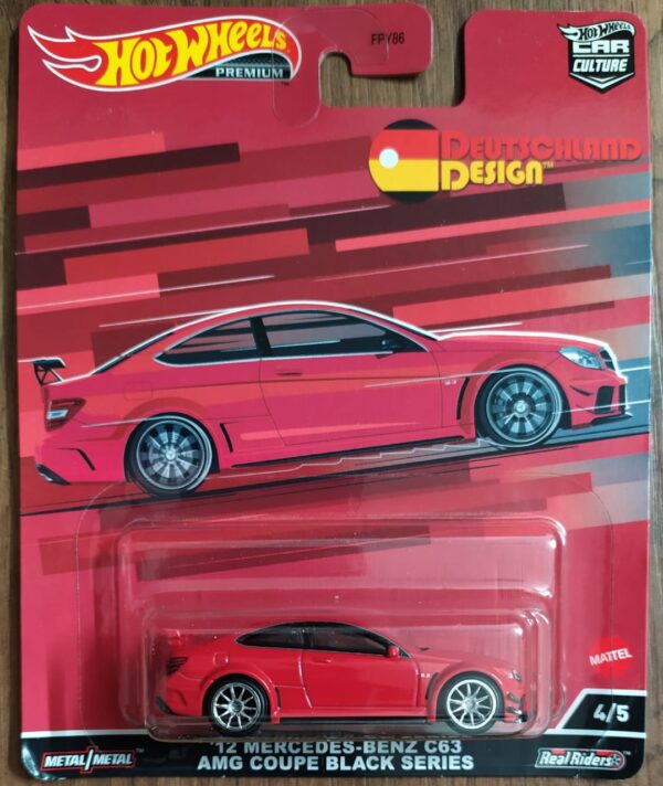 Hot Wheels Mercedes Benz 12 C63 AMG Coupe Black Series HCJ79 – Crazy 4 ...