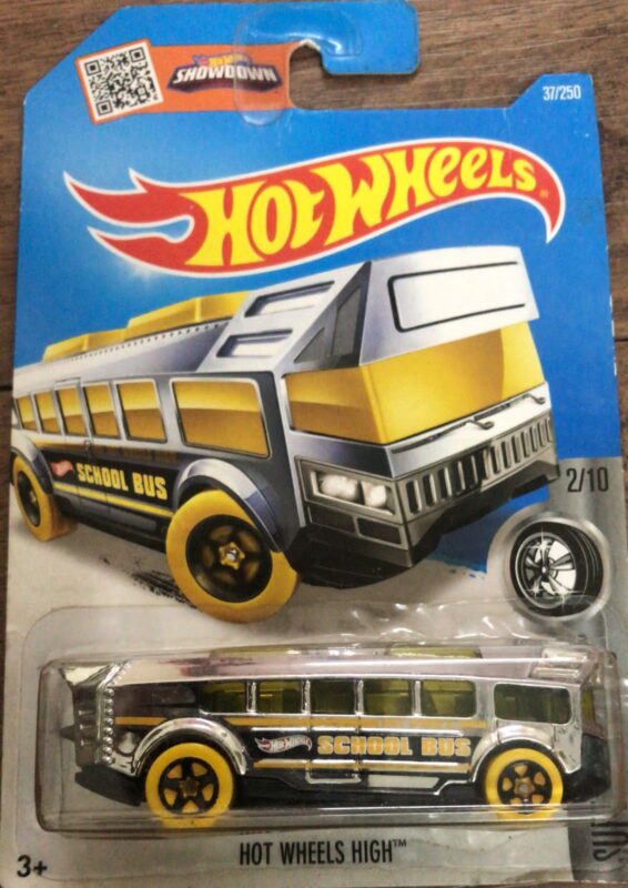 Hot Wheels – High Bus Super Chromes – (DHP65) – Chrome – Crazy 4 Diecasts