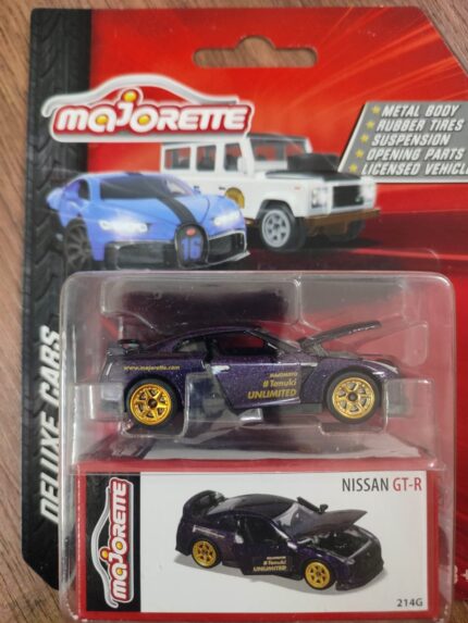 Nissan GT-R – Majorette Deluxe Cars – Crazy 4 Diecasts