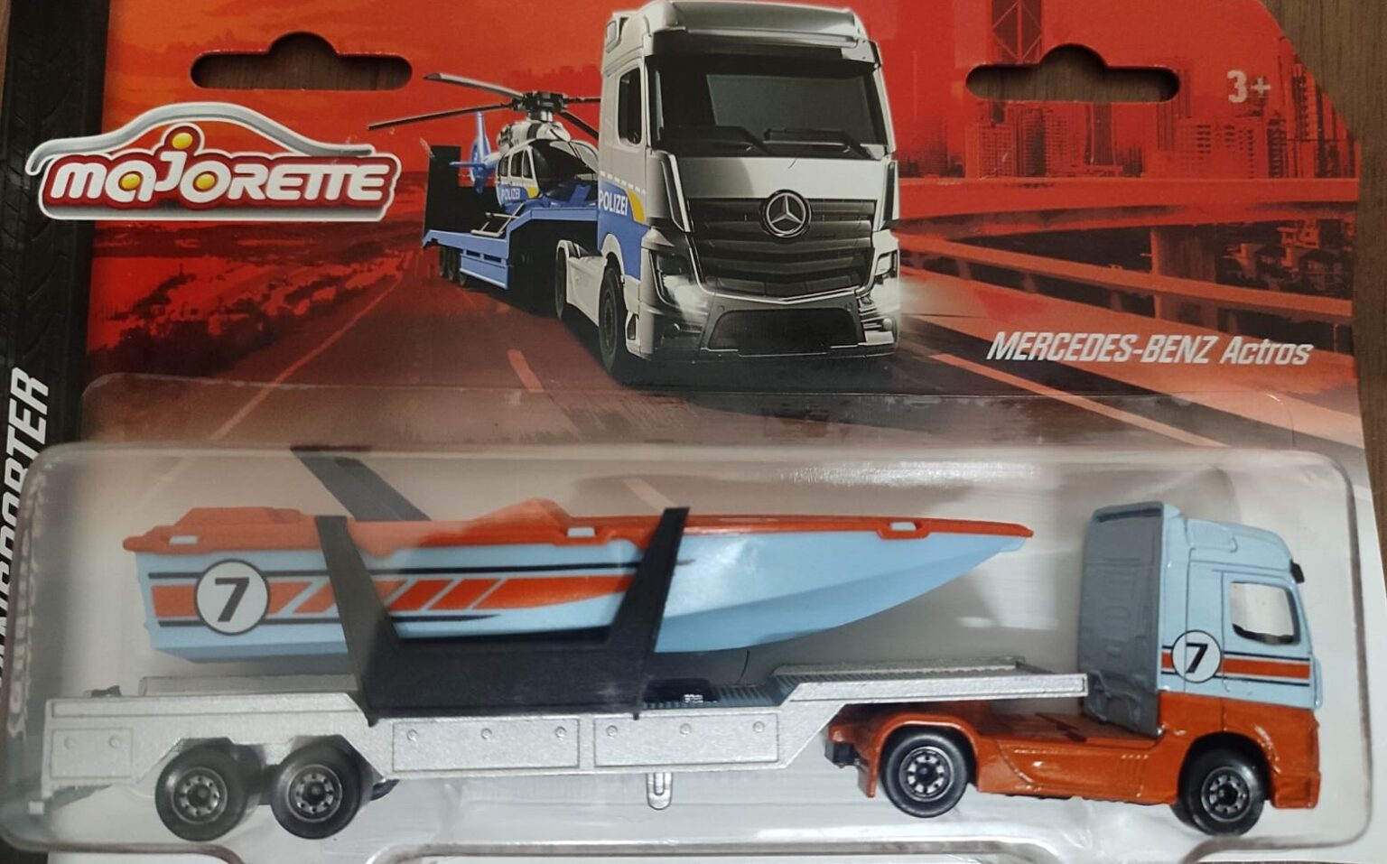 Mercedes Benz Actros – Majorette Transporter. (Gulf Colour) – Crazy 4 ...
