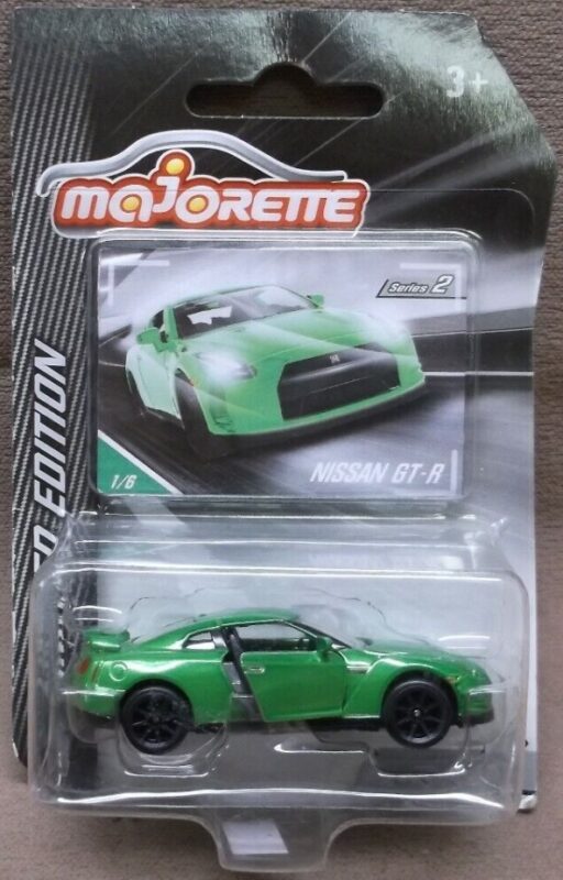 Majorette Nissan GT-R – R35 – Green Premium Limited Edition – Crazy 4 ...