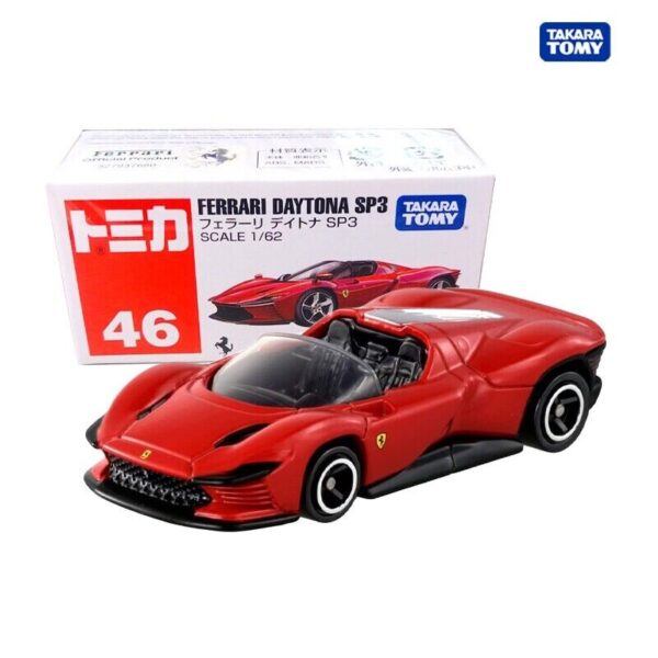 Tomica #46 – Ferrari Daytona SP3 – Red (Takara1:64) [Imported]. – Crazy ...