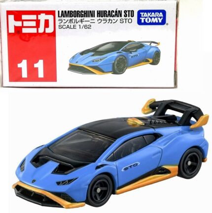 Tomica No.11 – Lamborghini Huracan STO – (Takara1:64) – Crazy 4 Diecasts