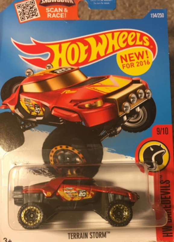 Hot Wheels Terrain Storm Red – DHP20 – Crazy 4 Diecasts