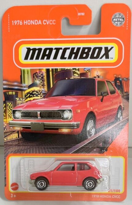 Matchbox – 1976 Honda CVCC (HFP54) [Imported]. – Crazy 4 Diecasts