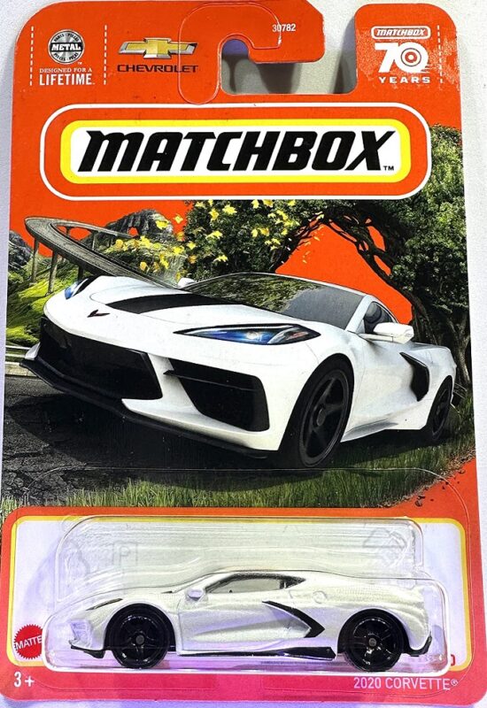 Matchbox – 2020 Corvette C8 [Imported] (HKX04). – Crazy 4 Diecasts