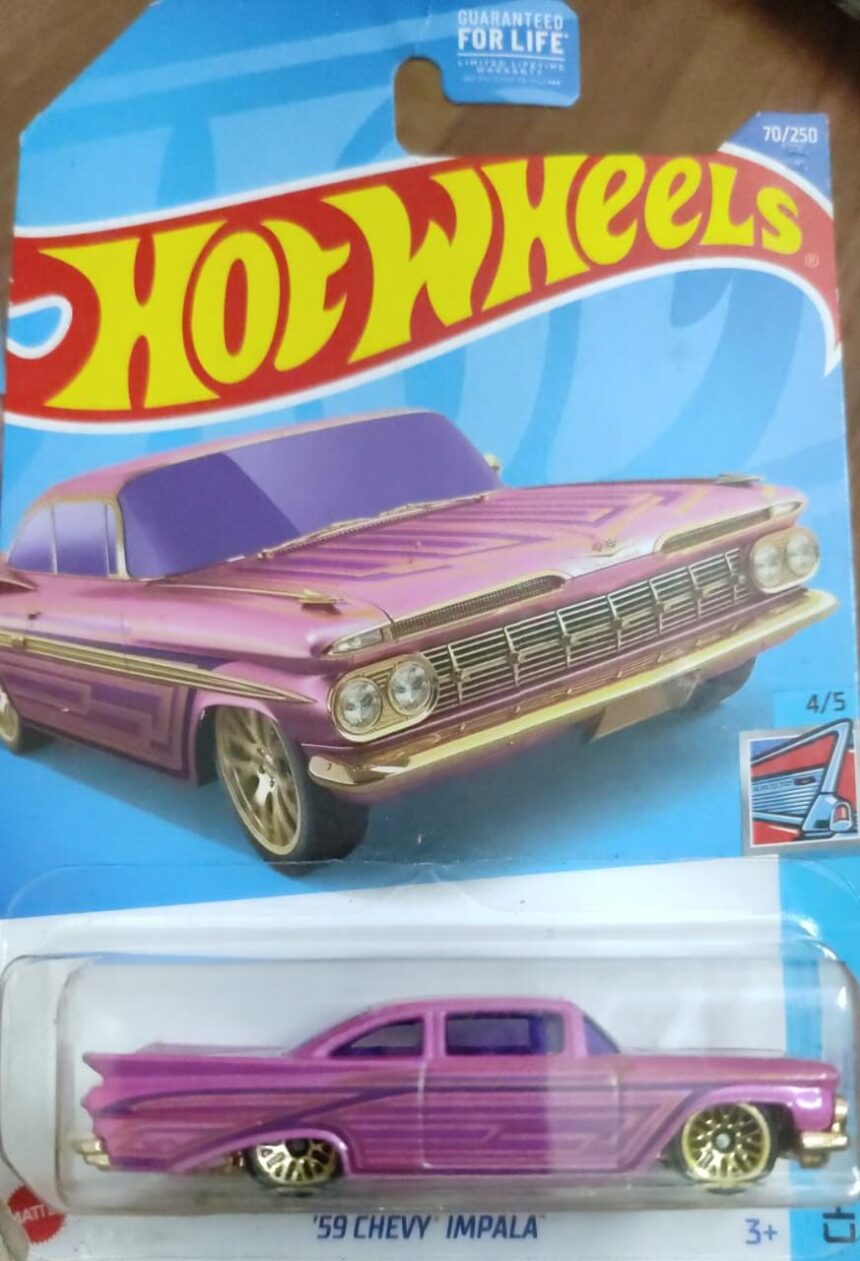 Hot Wheels – 59 Chevy Impala – (HCV08) – Crazy 4 Diecasts