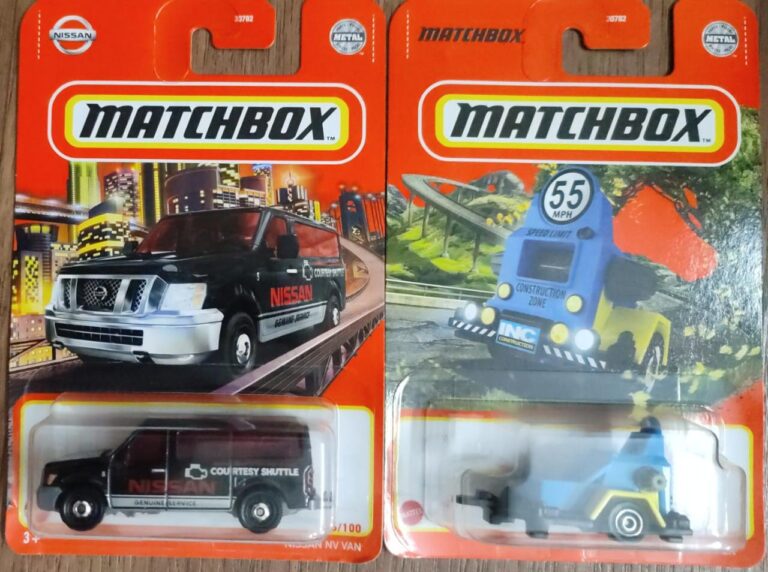 Matchbox Combo – Nissan NV Van & Speed Trapper [Imported]. – Crazy 4 ...