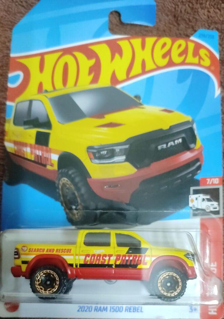 Hot Wheels – RAM 1500 Rebel 2020 (HKL04) – Crazy 4 Diecasts