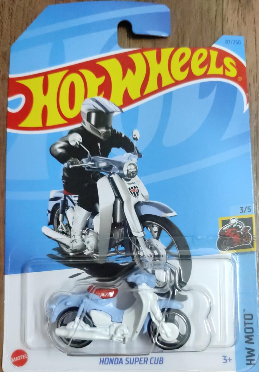 Hot Wheels – Honda Super Cub Custom (HKH74) [Imported] – Crazy 4 Diecasts