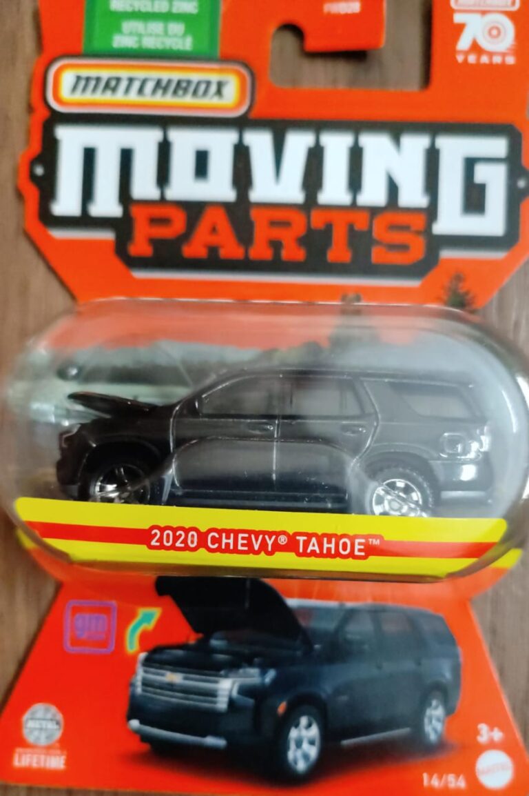 Matchbox Moving Parts – Chevy Tahoe (HLF99). – Crazy 4 Diecasts