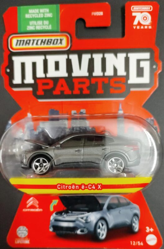 Matchbox Moving Part – Citroen e-C4 X (HLF97). – Crazy 4 Diecasts