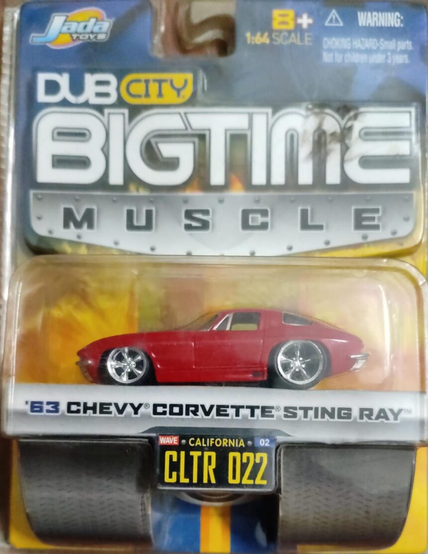Jada Dub City (Big Time Muscle) – 63 Chevy Corvette Sting Ray. – Crazy ...