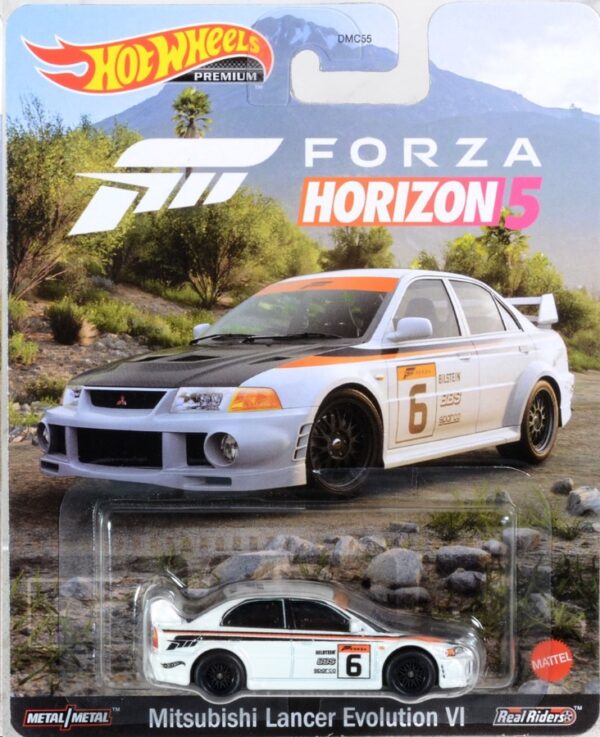 Hot Wheels Retro Entertainment Forza Horizon 5 Mitsubishi Lancer ...