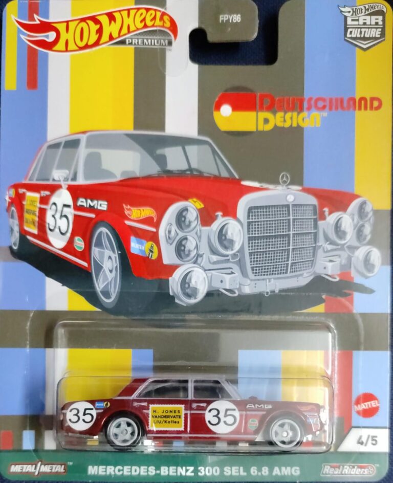 Hot Wheels Premium – Mercedes-Benz 300 SEL 6.8 AMG (GRJ73). – Crazy 4 ...