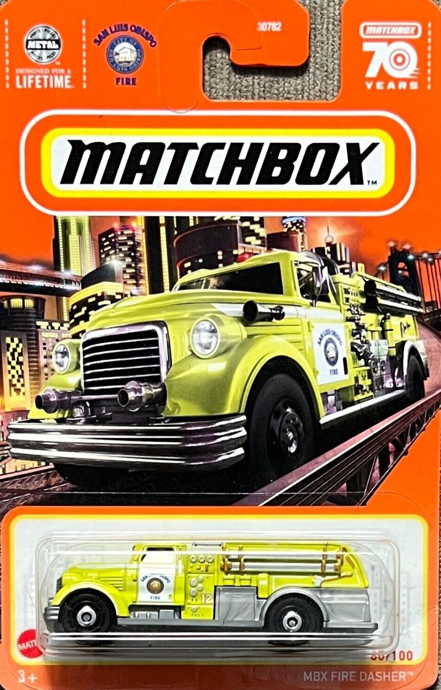 Matchbox – MBX Fire Dasher [Imported] (HKW93). – Crazy 4 Diecasts