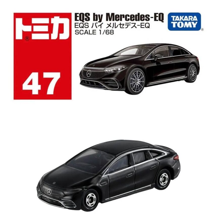Tomica No. 47 – Mercedes-Benz EQS (Takara1:64) [Imported]. – Crazy 4 ...