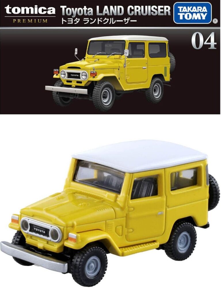 Tomica Premium # 04 – Toyota Land Cruiser. – Crazy 4 Diecasts