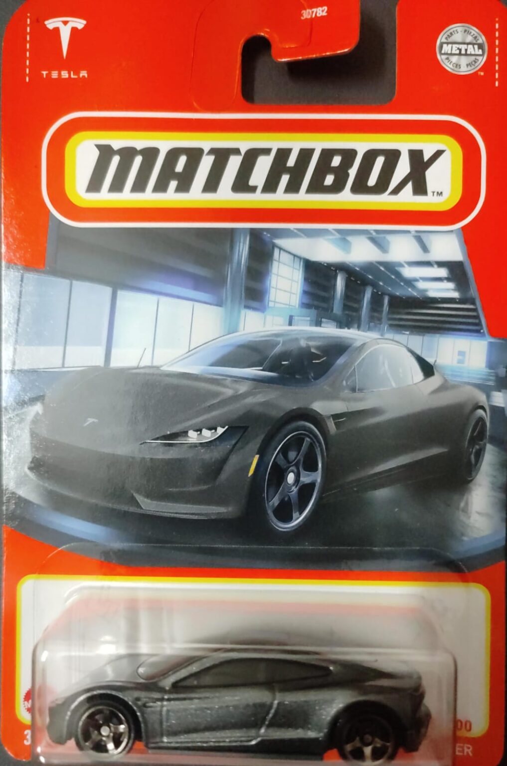 Matchbox – Tesla Roadster – (HFP14) [Imported]. – Crazy 4 Diecasts