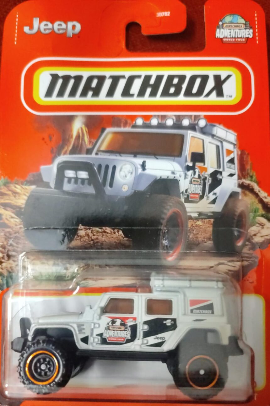 Matchbox – Jeep Wrangler Superlift [Imported] (HFP84). – Crazy 4 Diecasts
