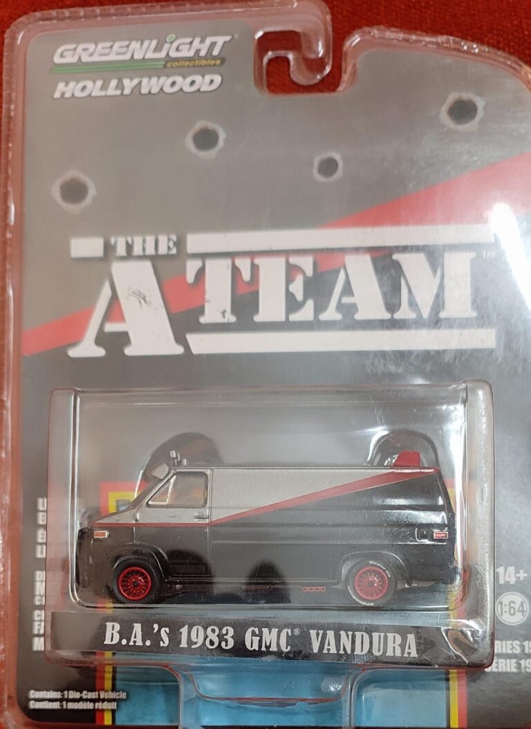Greenlight – B.A.’s 1983 GMC Vandura (44790-B). – Crazy 4 Diecasts