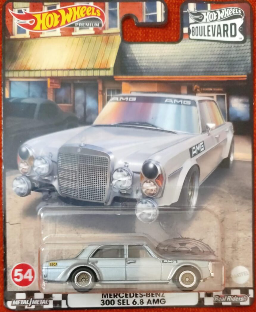 Hot Wheels Premium – Mercedes-Benz 300 SEL 6.8 AMG (HCR14). – Crazy 4 ...