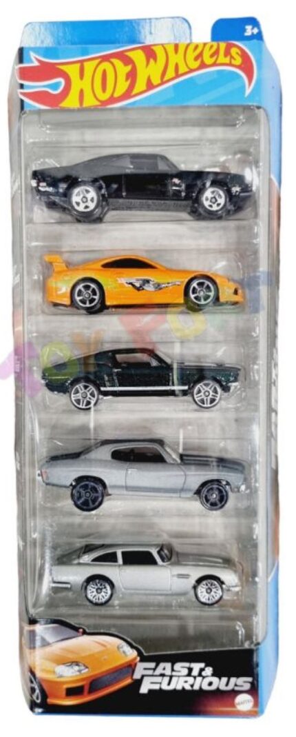 Hot Wheels: Fast & Furious 5 Cars Pack (HLY70). – Crazy 4 Diecasts