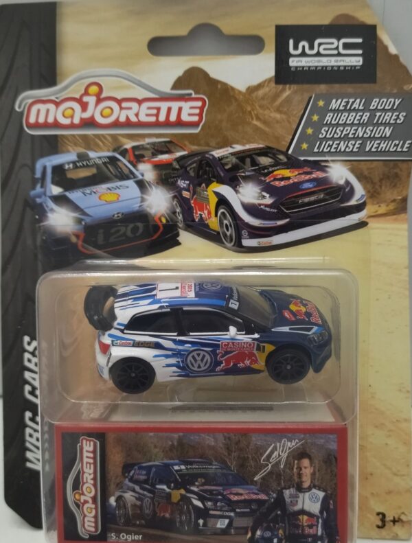 Volkswagen Polo WRC – Majorette WRC Cars. – Crazy 4 Diecasts