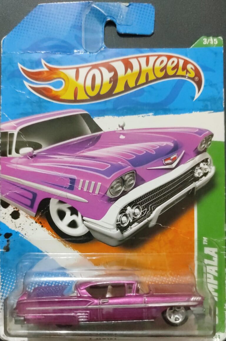 Hot Wheels – 58 Impala (T9723) Treasure Hunt. – Crazy 4 Diecasts