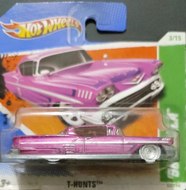 Hot Wheels – 58 Impala (T9738) STH Short Card. – Crazy 4 Diecasts