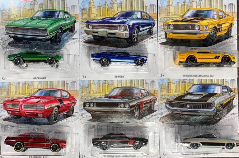 Hot Wheels – Detroit Muscle Set (GDG44). – Crazy 4 Diecasts