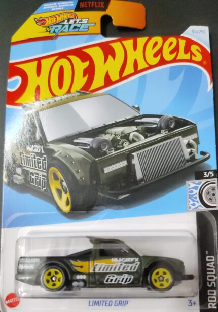Hot Wheels – Limited Grip (HTD50). – Crazy 4 Diecasts