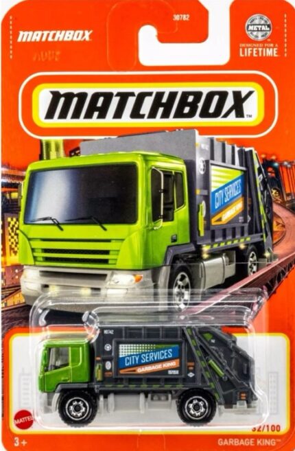Matchbox – MBX Garbage King – (HVL71) [Imported]. – Crazy 4 Diecasts