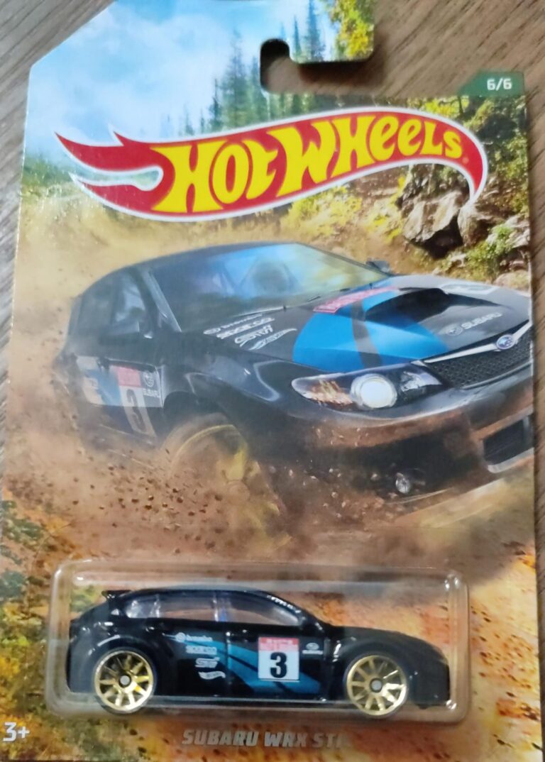 Hot Wheels Rally – Subaru WRX Sti (FYY03). – Crazy 4 Diecasts