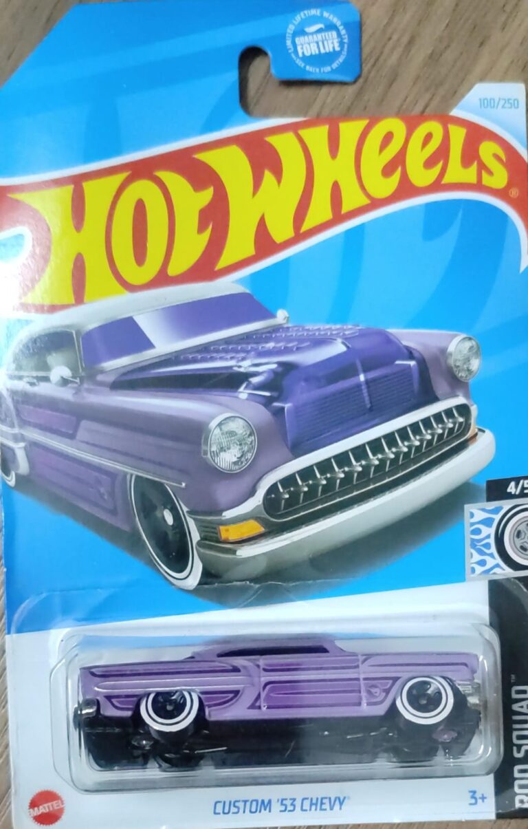 Hot Wheels – Custom 53 Chevy (HTF18) [US Card] Treasure Hunt. – Crazy 4 ...