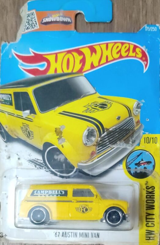 Hot Wheels – 67 Austin Mini Van (DHX53). – Crazy 4 Diecasts