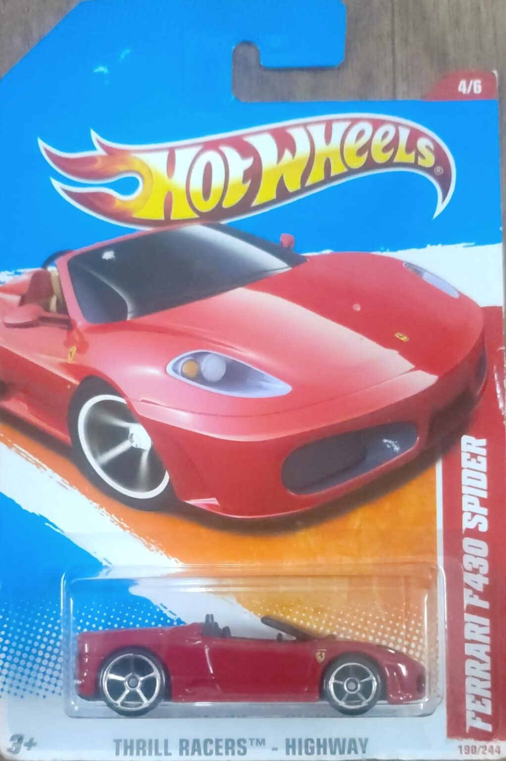 Hot Wheels – Ferrari California (V0043) Red – 2011 Faster Than Ever ...