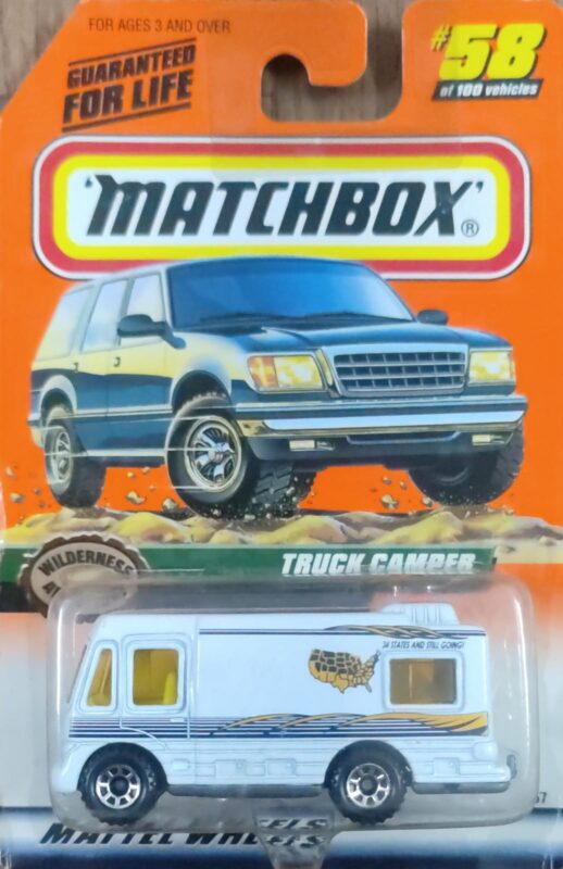 Matchbox – Truck Camper, opening door (36257). – Crazy 4 Diecasts